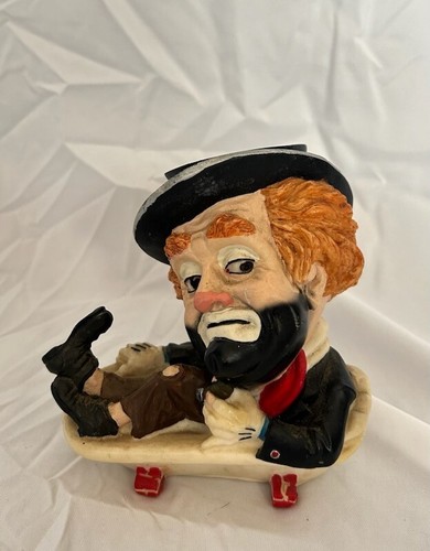 Red Skelton Hand Signed "FREDDIE IN THE BATHTUB" FIGURINE Statue - HAL ...