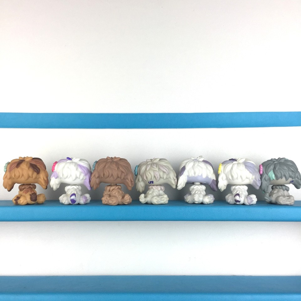 Lot 7 Littlest Pet Shop Sheep Dog 921 1077 678 1055 465 466 1513 / LPS ...