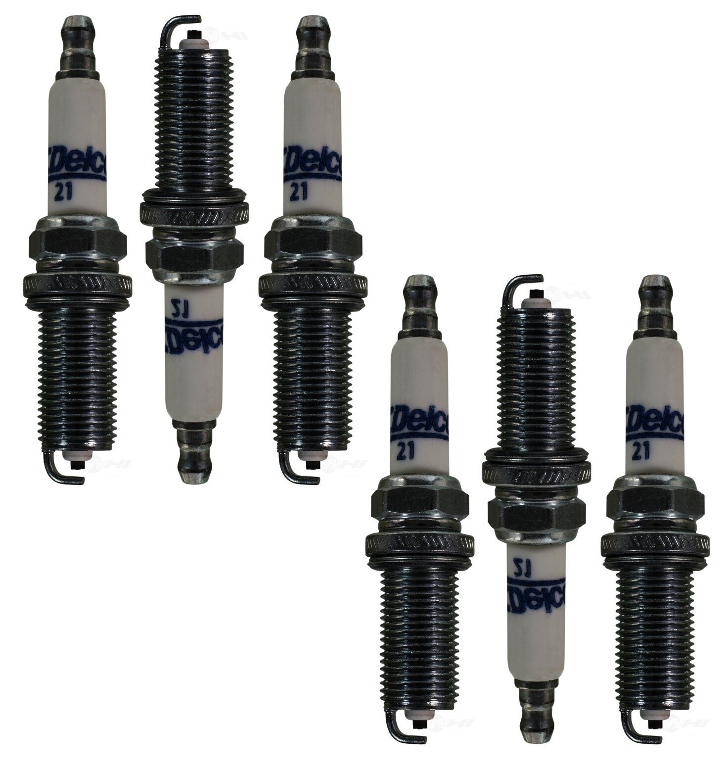 Set Of 6 Rapidfire Spark Plugs AcDelco For Lexus RX450h RX350 RC350 ...