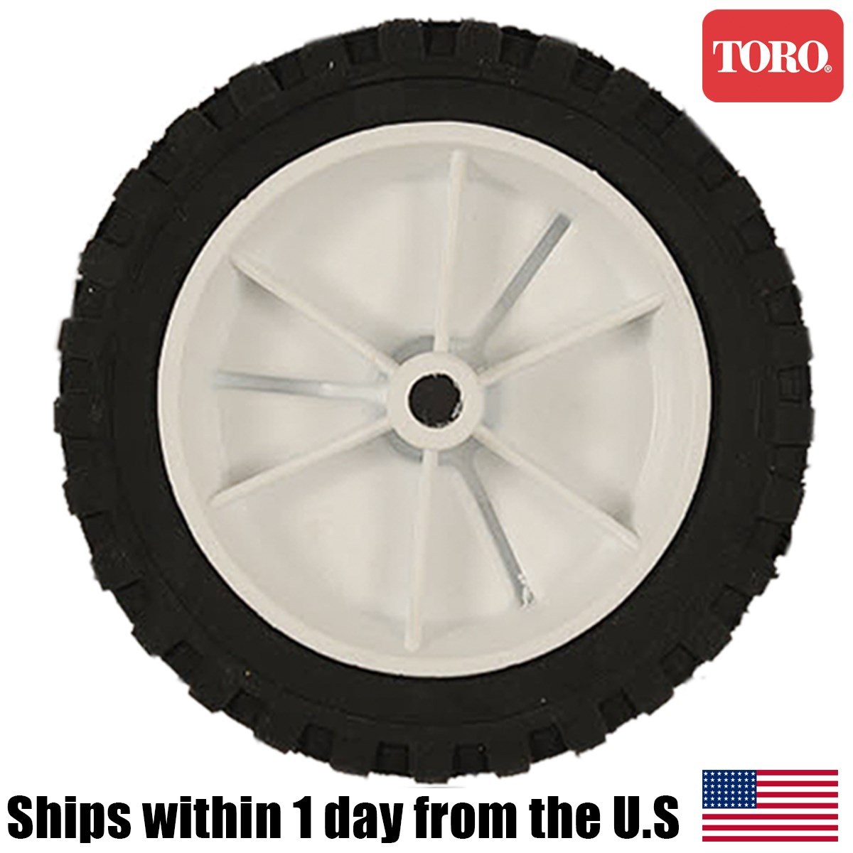 (2) Genuine OEM Toro CCR Power Clear Snow Blower Wheel 66-6510 38180 ...