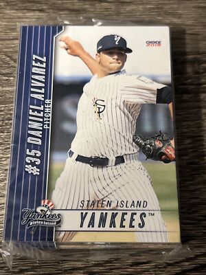 Brand New Sealed 2018 SI Staten Island Yankees Baseball Team Card Set ...