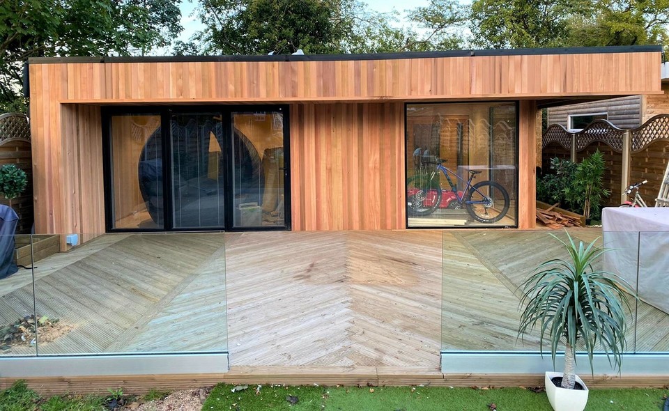 Canadian🇨🇦 Western Red Cedar Tongue And Groove Timber🌲Cladding (11m² ...