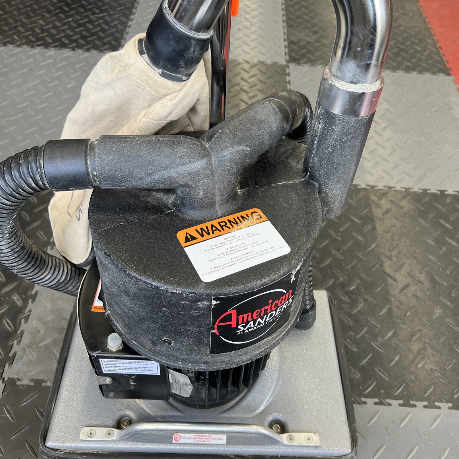 American Sander OBS-18DC Orbital Floor Sander USED | eBay