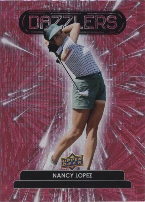 2024 Upper Deck - Dazzlers Nancy Lopez #DZ-3 Pink for sale online | eBay