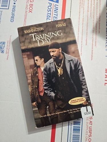 Training Day, Pre-Owned VHS ( Denzel Washington ) | eBay