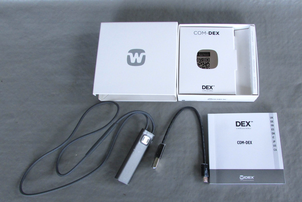 WIDEX COM-DEX Blutooth Remote Mic Streamer Grey | eBay
