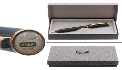 Stanley 150th Anniv. Advertising Pen- Original Box- Made by Quill ...