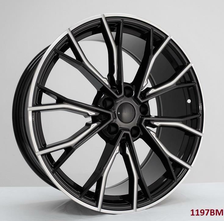 20'' wheels for BMW 528 535 550 XDRIVE 2011 & UP 5x120 staggered 20x8.5 ...