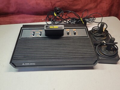 Atari 2600 Darth Vader Black Game Console Bundle w/ pac-man Video Game ...