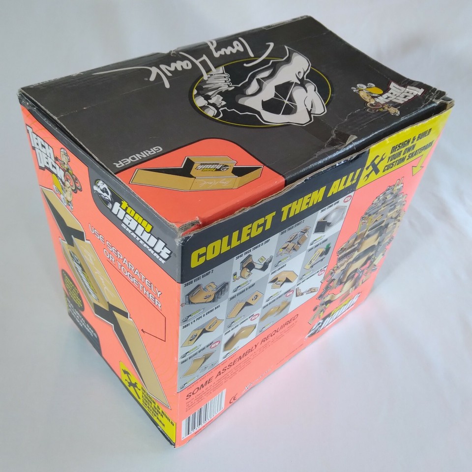 2001 Tech Deck Tony Hawk GRINDER Skatepark #3883 ~ BOX ONLY ...