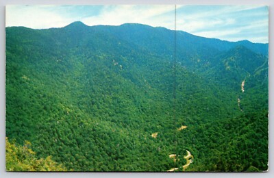Postcard View from the Summit Mt LeConte Great Smoky Mountains | eBay