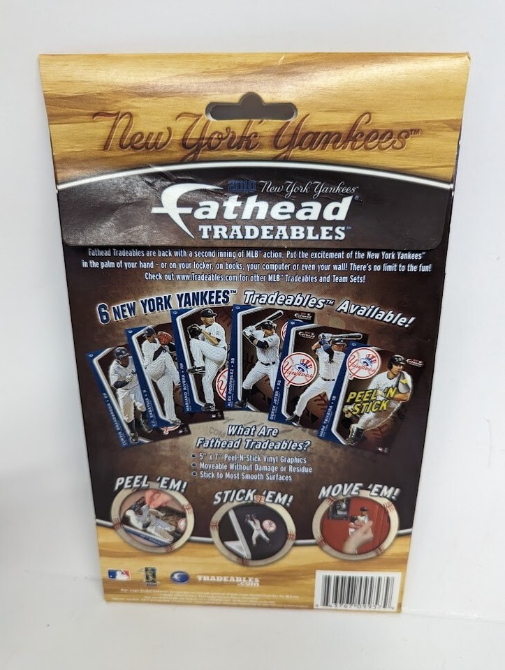 🔥 NY YANKEES 2010 SET OF FAT HEADS SIX YANKEES INCLUDING JETER NEW Open ...