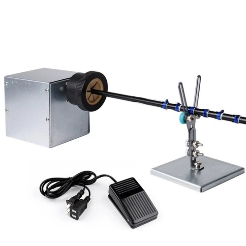 Portable Fishing Rod Repair Machine Winding Epoxy Glue Machine DIY Lure ...
