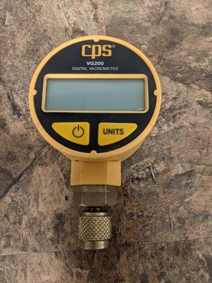 CPS DIGITAL VACROMETER GAUGE | eBay