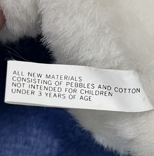 White Bunny Rabbit 13” With Pink Eyes And Bendable Wired Ears Rare ...