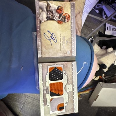 2012 Topps Five Star Booklet Auto #’D /42 Mohamed Sanu Patch Rookie ...