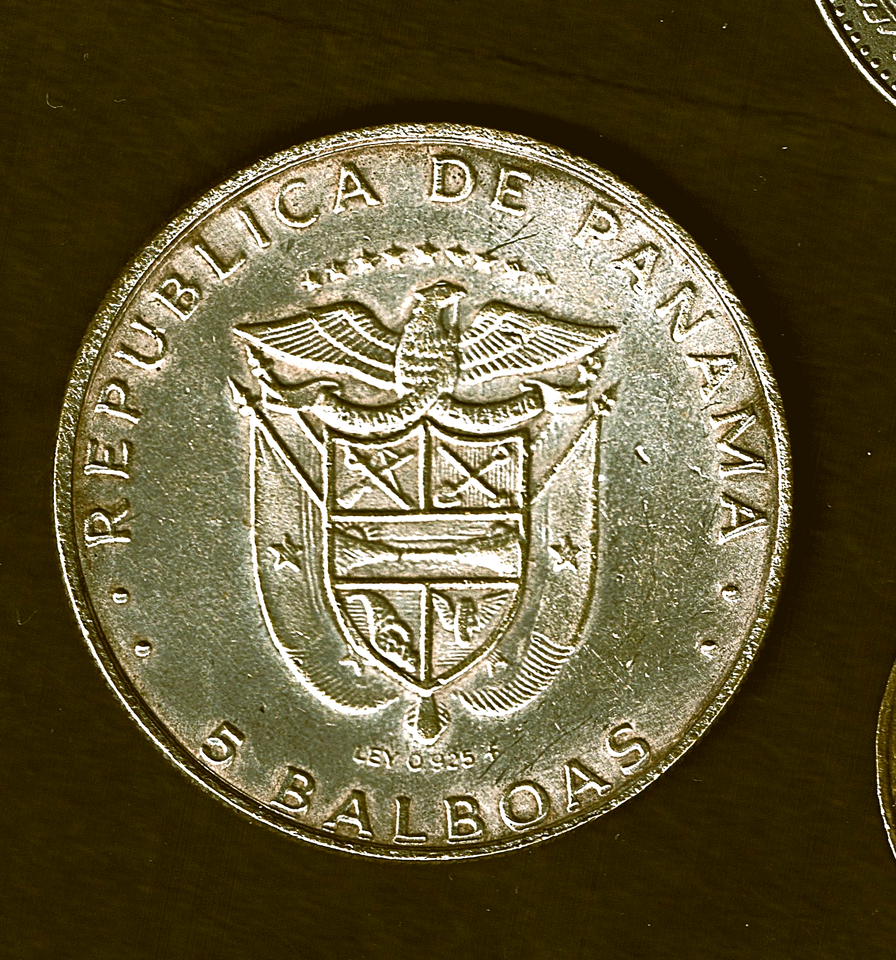 South/Central America/Caribbean 25 mixed coins w/bimetallic + Panama ...