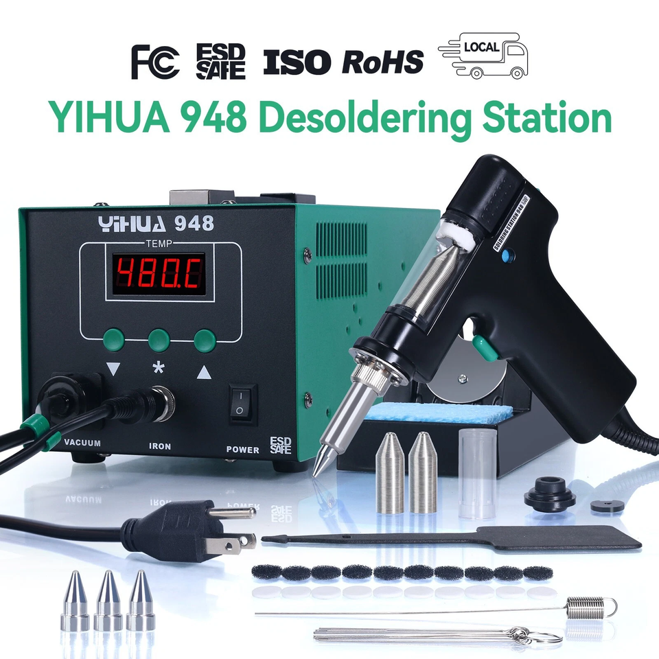 YIHUA 948 90W Desoldering Station Digital Adjustable Temperature ...