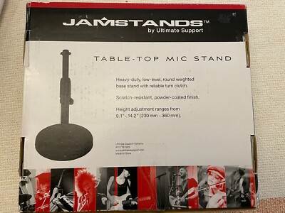 Ultimate Support JAMSTANDS Table TOP MIC Stand, Black | eBay