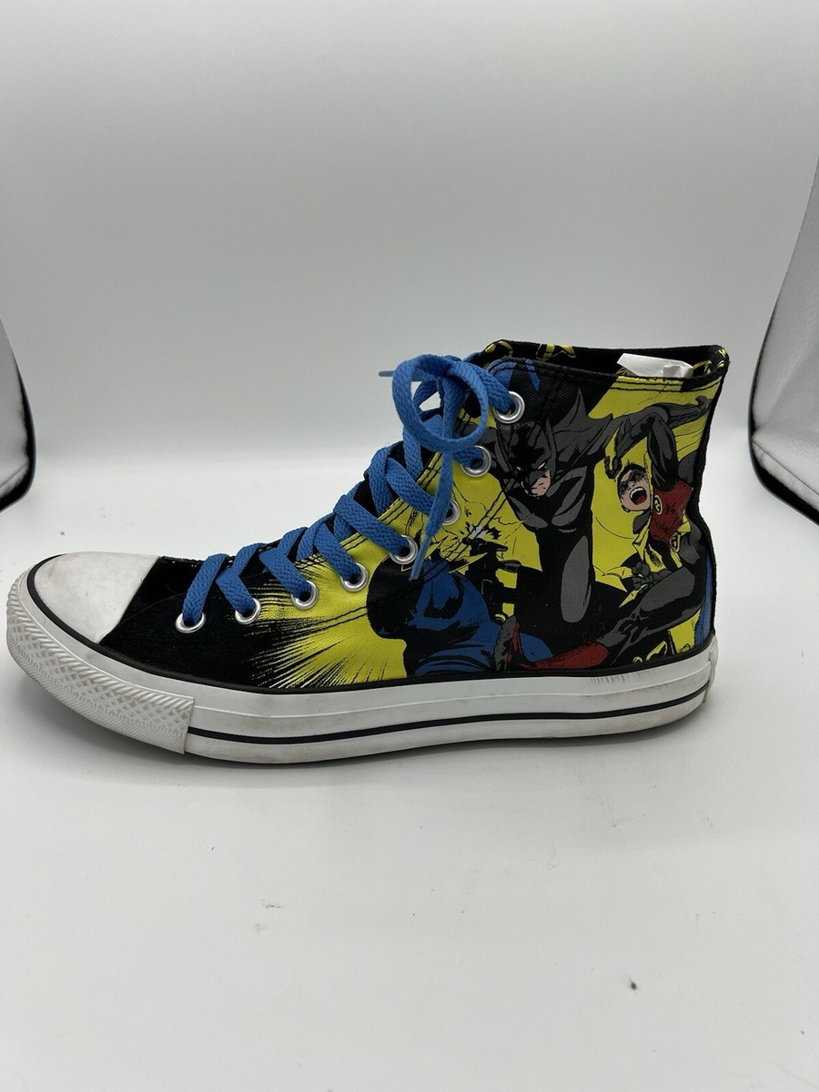 Batman And Robin Converse Batman Converse Sneakers Will Be Released
