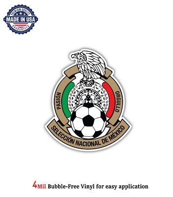CHIVAS MEXICO SOCCER VINYL DECAL STICKER CAR BUMPER 4M BUBBLE FREE US ...