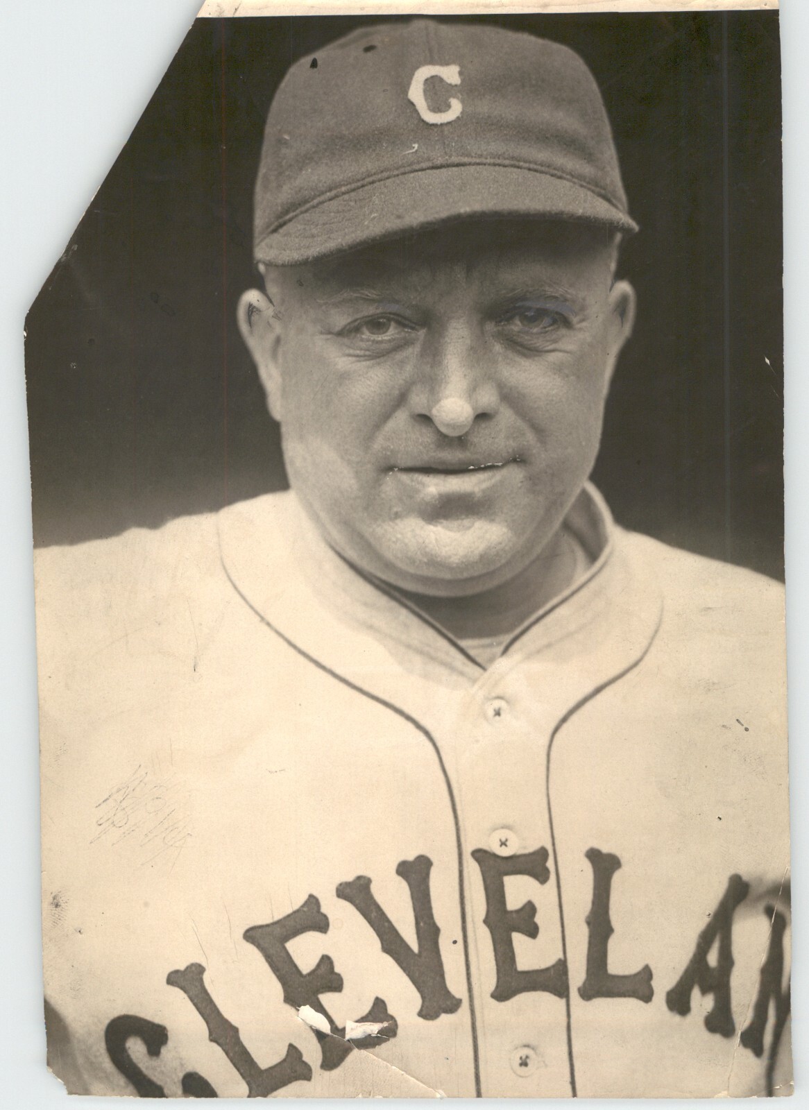 CLEVELAND Indians BASEBALL Manager JACK MCCALLISTER Vintage 1927 Press ...