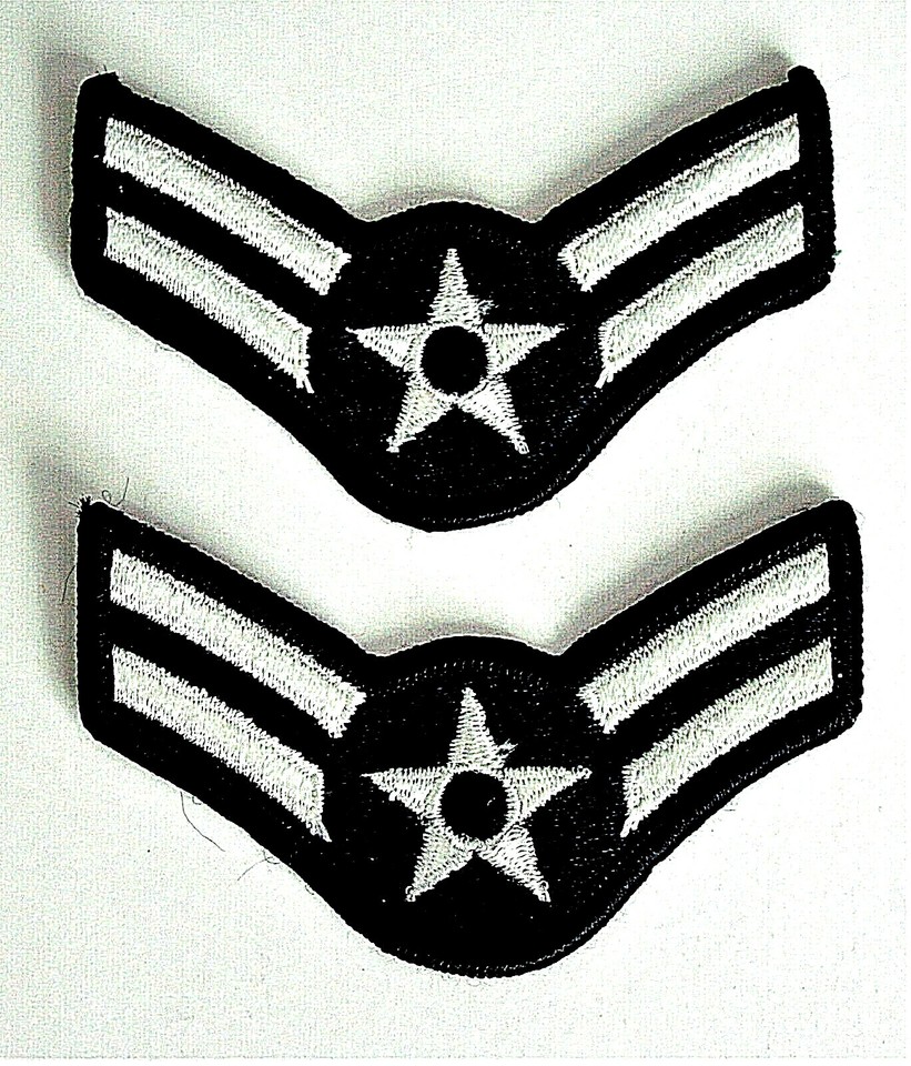 Vintage USAF Air Force Airmen first Class Uniform Patch NOS New 1980s ...