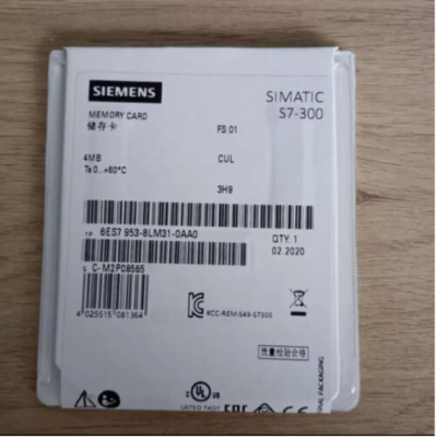 6ES7953-8LM31-0AA0 NEW SIEMENS SIMATIC S7-300 Memory Card 6ES7953-8LM31 ...