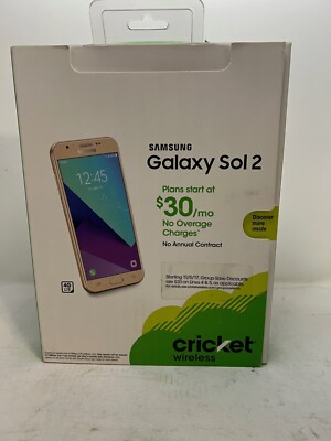Samsung Galaxy Sol 2 - 16GB - Gold (Cricket) Smartphone | eBay