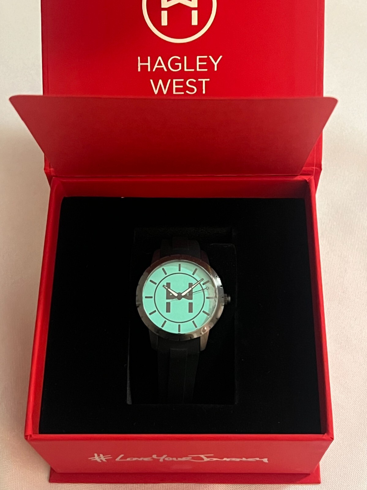 Hagley West Watch Original 46 HWW057 - AQUAMARINE | eBay