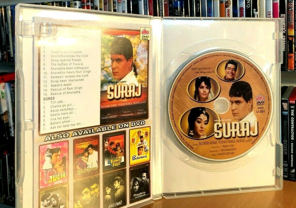 Suraj (1966) di T. Prakash Rao DVD COME NUOVO LIKE NEW SOTTOTITOLI INGLESE | eBay