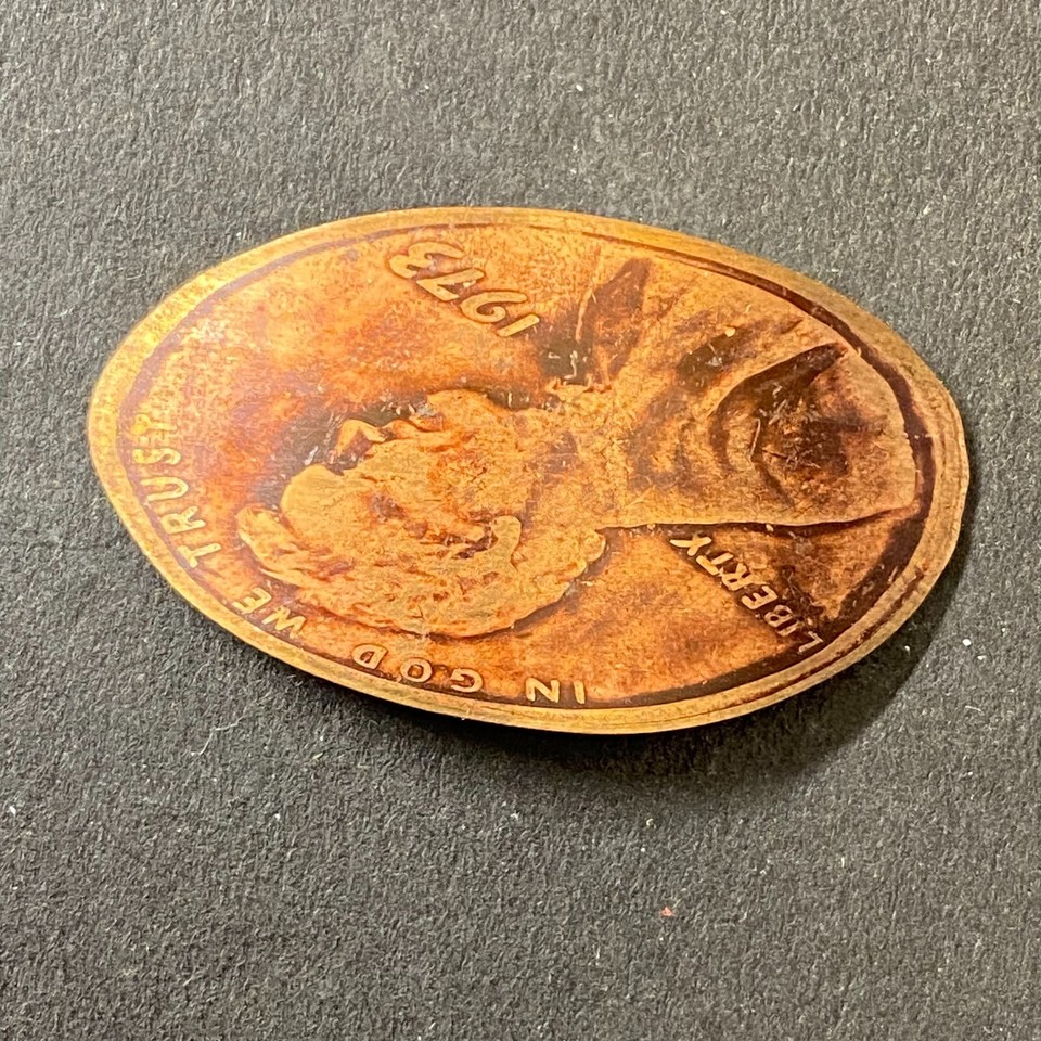Paul L. Koppenhaver "G/F 25c in Trade" c1973 ANA TAMS Elongated Penny ...