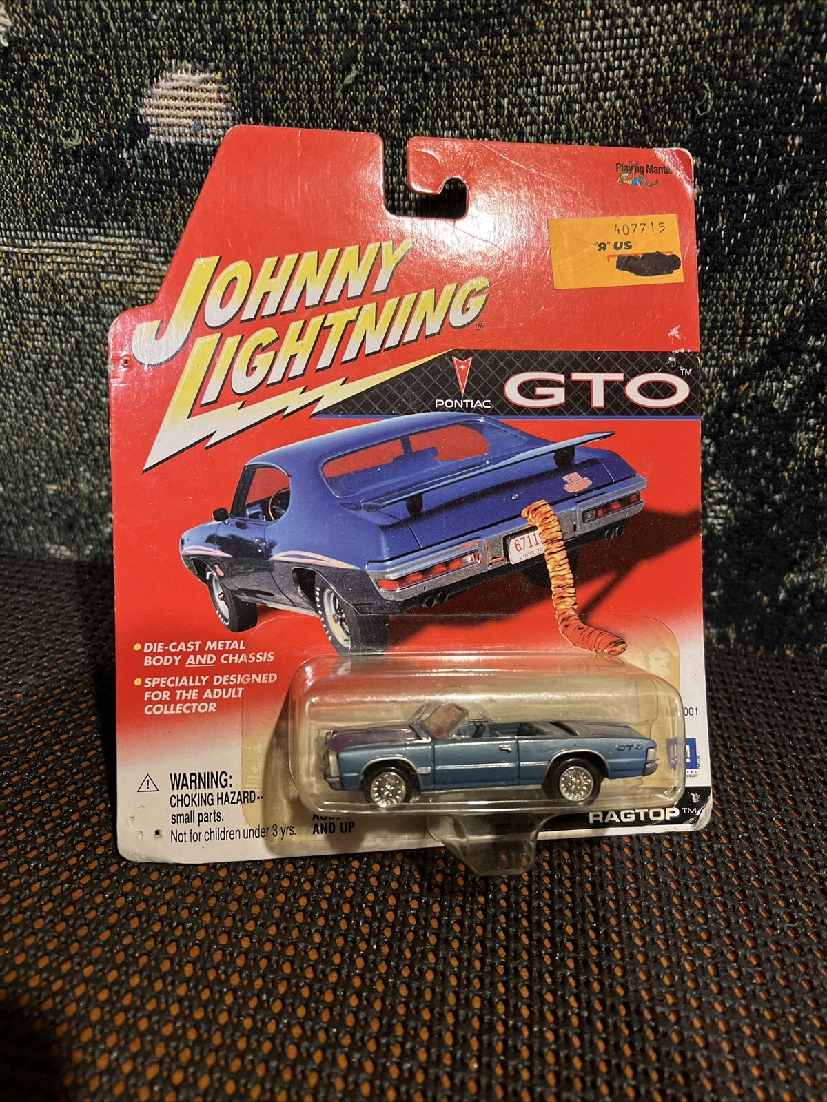 Johnny Lightning Pontiac GTO 1965 Ragtop Blue | eBay
