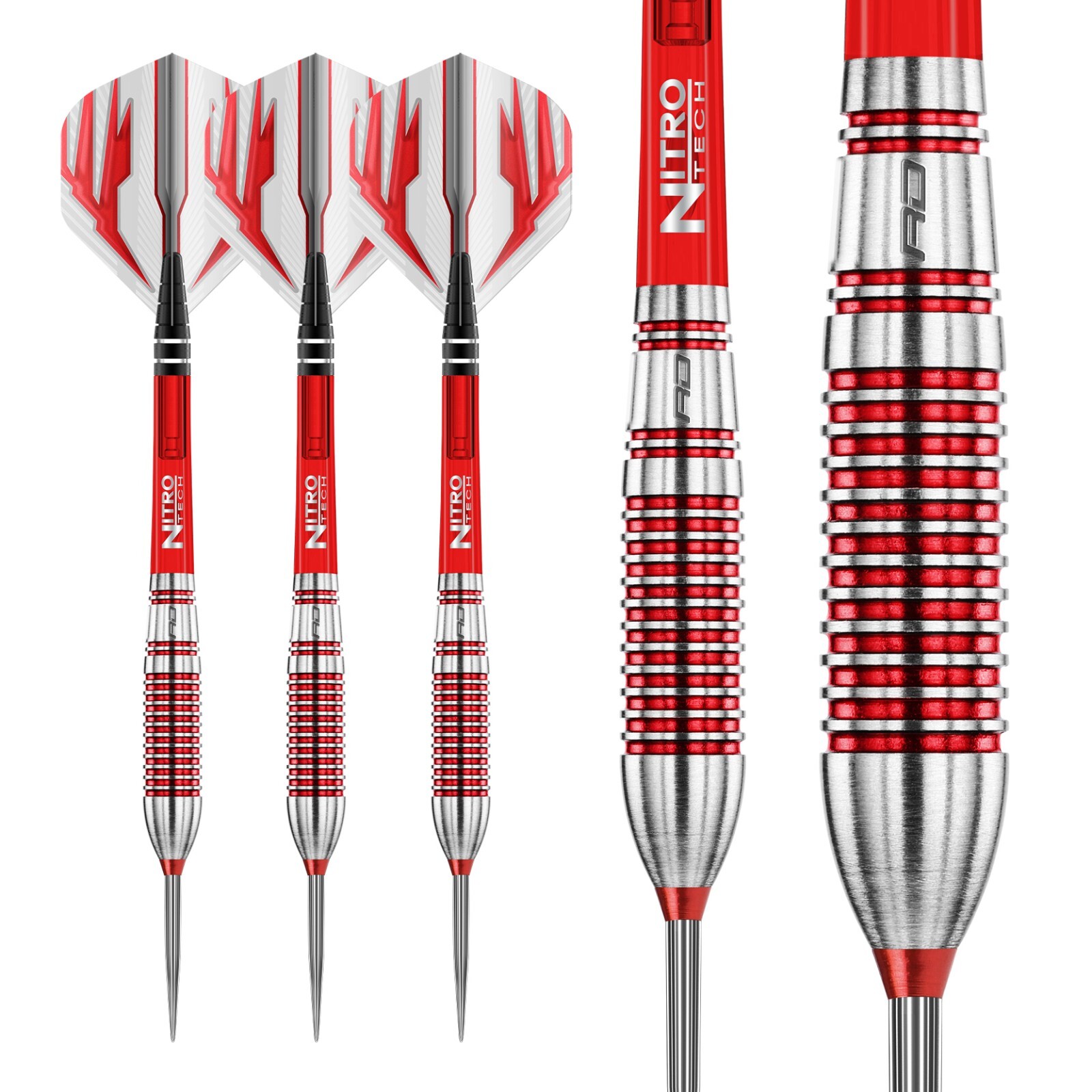 Winmau Darts Harrows Rage Steel Tip Darts Set 21g, 22g, 23g, 24g ...