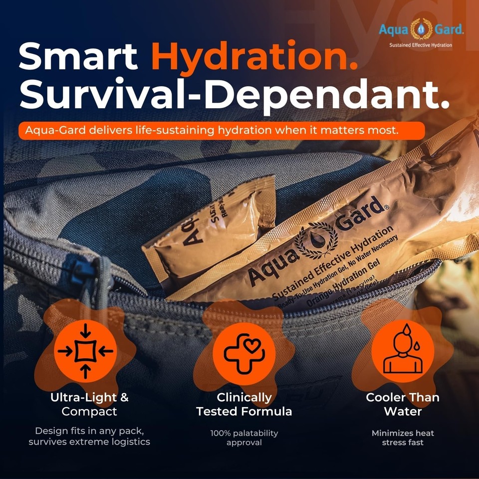 Aqua-Gard - Emergency Hydration Gel for Disaster Preparedness | eBay