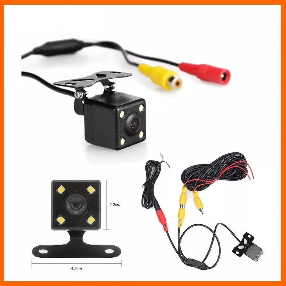 Car Rear View Backup Reverse Camera 170° CMOS 4 LED HD Night Vision ...