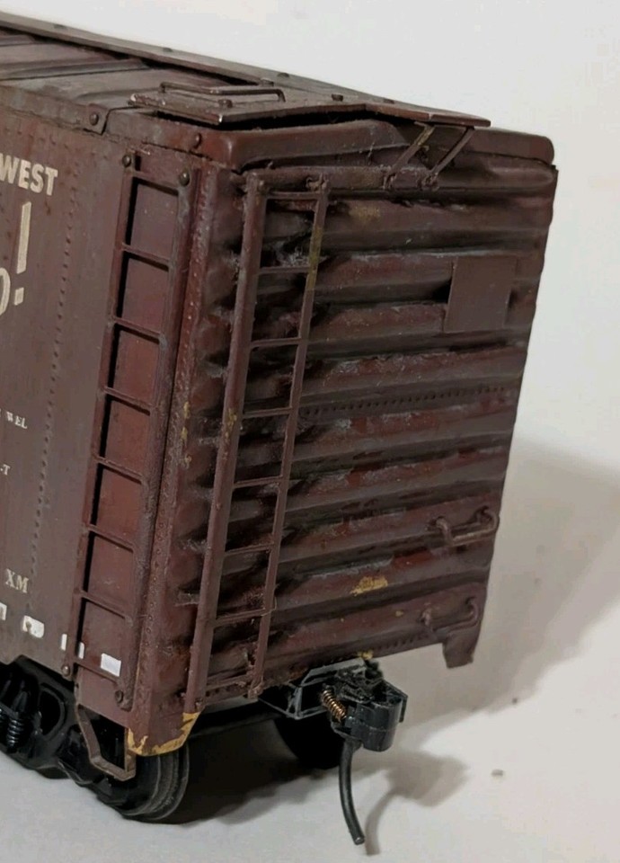 O Scale Box Car SF-SL Frisco Weathered Two Rail Kadees Very Nice ...