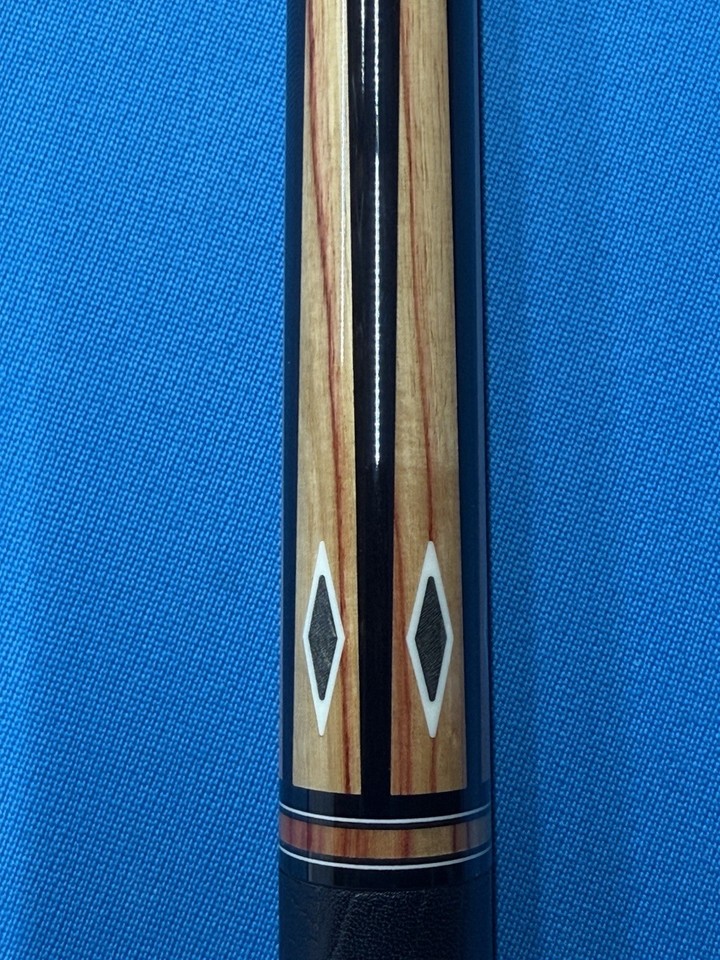 JACOBY CUSTOM POOL CUE ''BUTT ONLY'' LEATHER WRAP TULIP PIN IS RADIAL | eBay