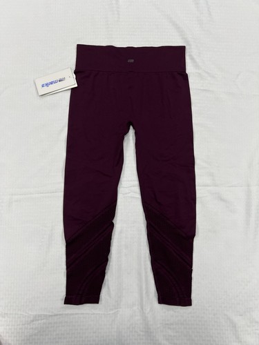 Lululemon Marika Align HR Yoga Crops Burgundy Wine Color Sz L/6 NWT | eBay