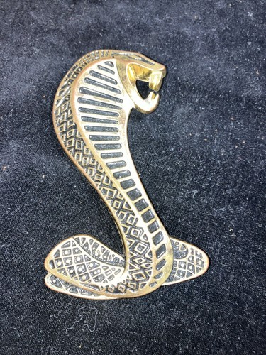 Metal Shelby Mustang Cobra badge emblem GT500 GT350 | eBay