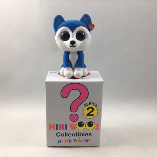TY Beanie Boos Mini Boo SKYLAR Husky Dog SERIES 2 Collectible Figurine ...