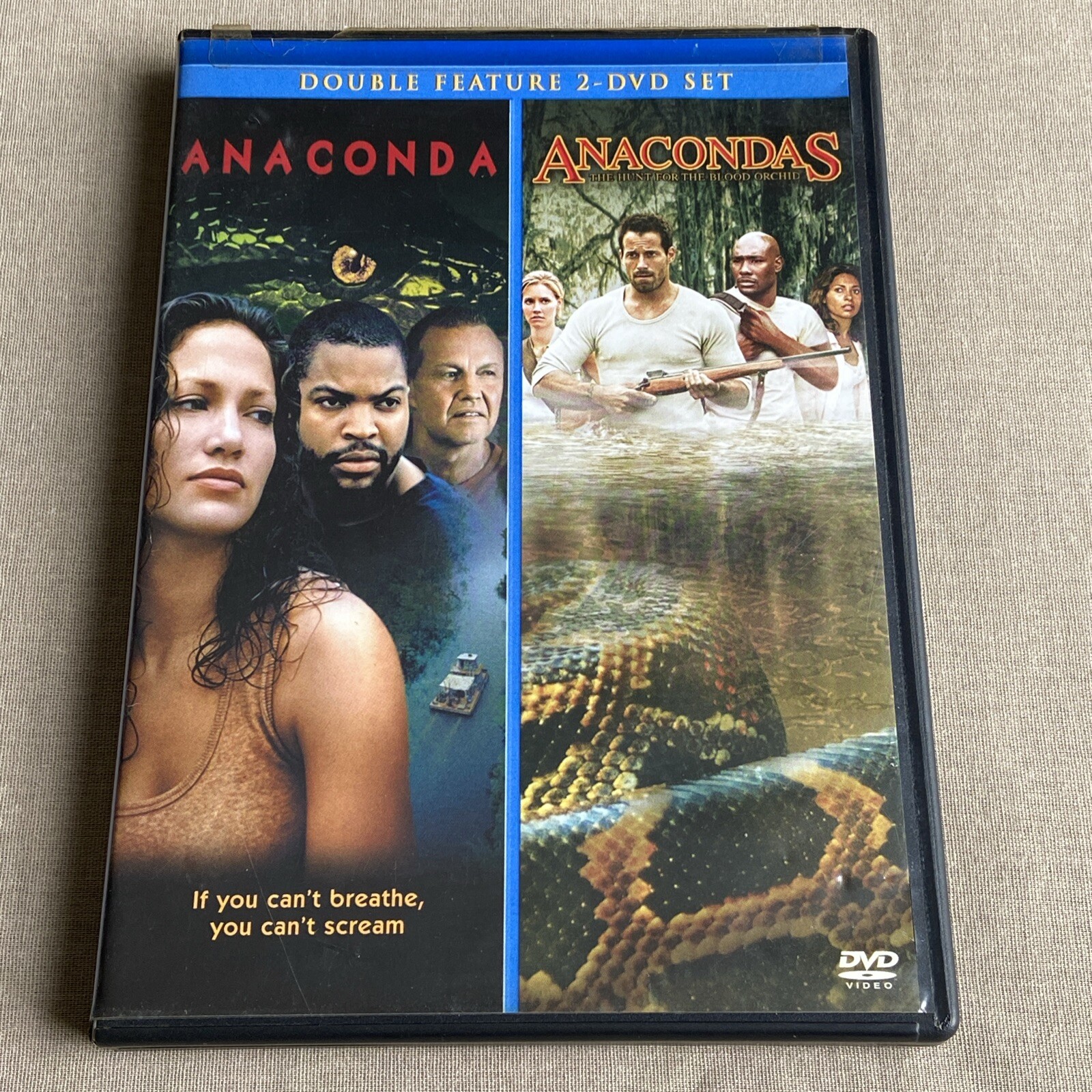 Anaconda / Anacondas Hunt Blood Orchid (DVD 2-Film/Disc) Snakes Horror ...
