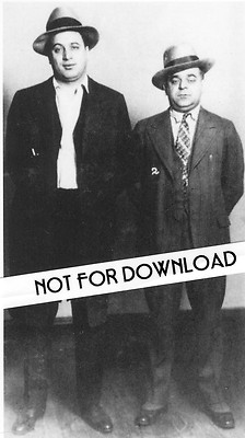 RALPH BOTTLES CAPONE BROTHER of AL PHOTO 8x10 B&W GLOSSY GREAT MAFIA ...