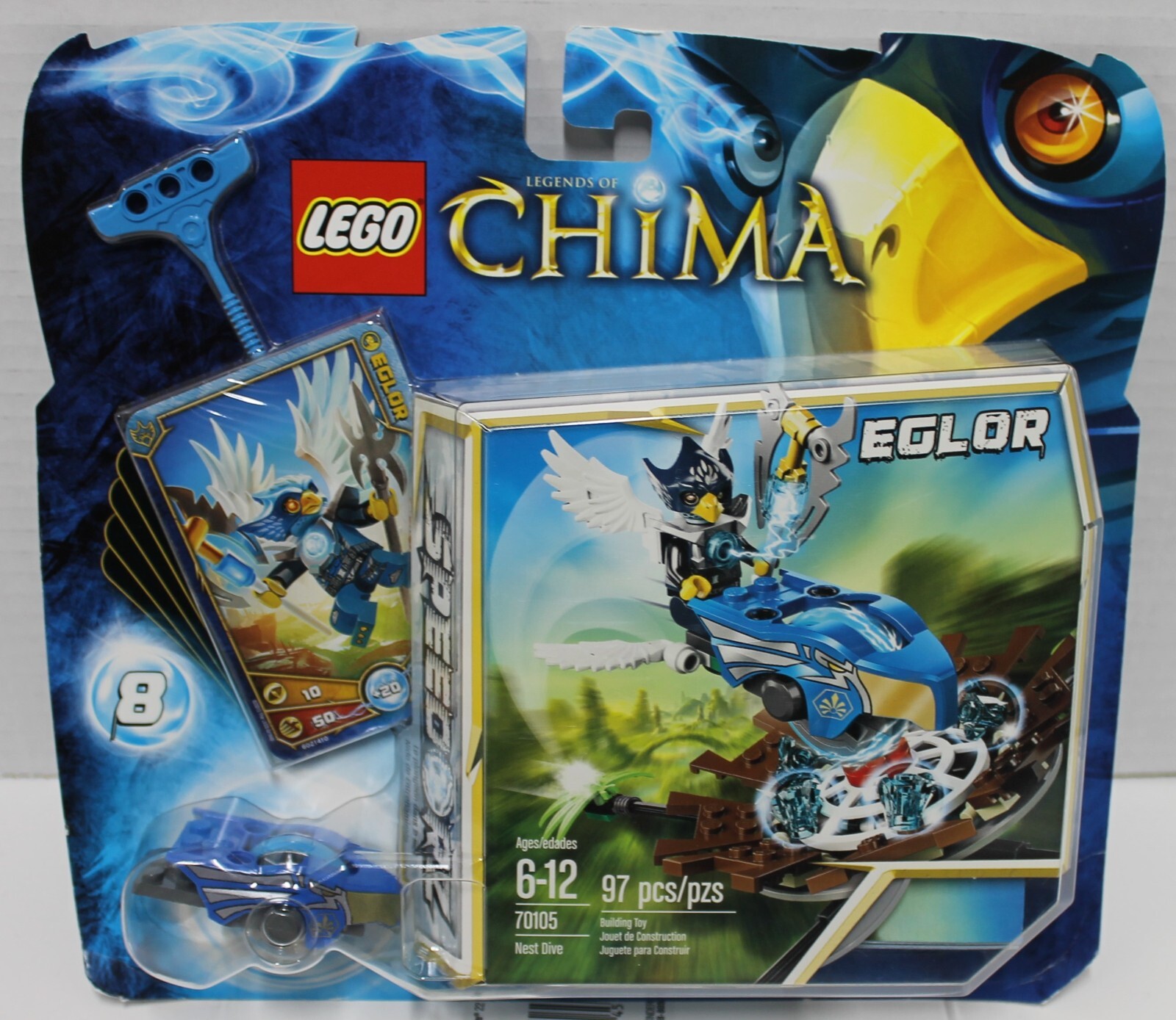 lego - legends of chima - speedorz - eglor - new sealed - 70105 | eBay