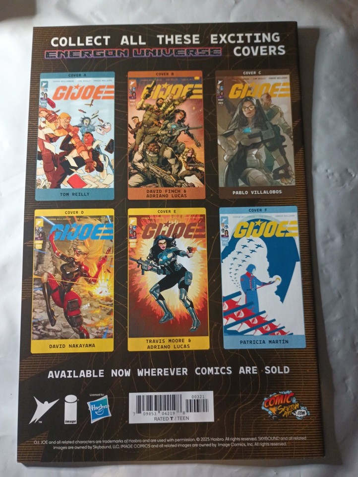 *Signed* GI JOE #3 VIRGIN Frank Cho MEGACON EXCLUSIVE | eBay