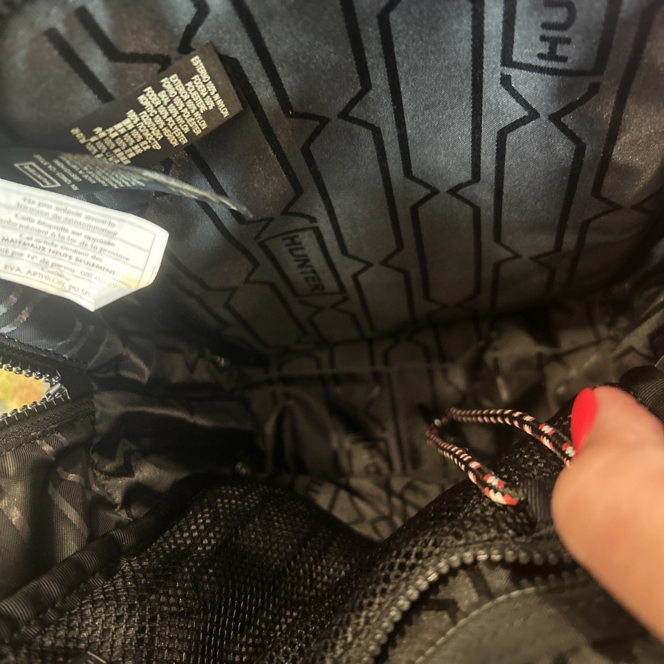 Hunter Gray Nylon One Shoulder Backpack Sling Bag Water Resistant ...