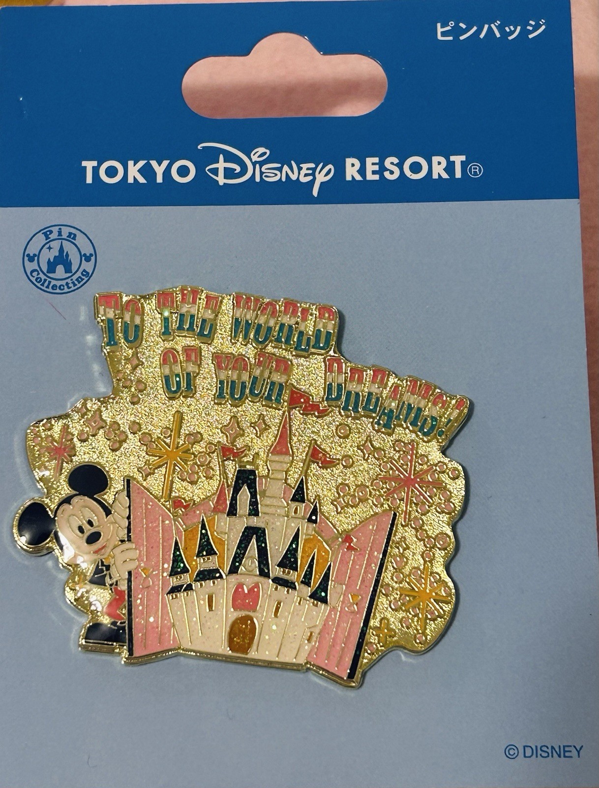 Tokyo Disney Resort To The World Of Your Dreams Mickey Mouse & Castle ...