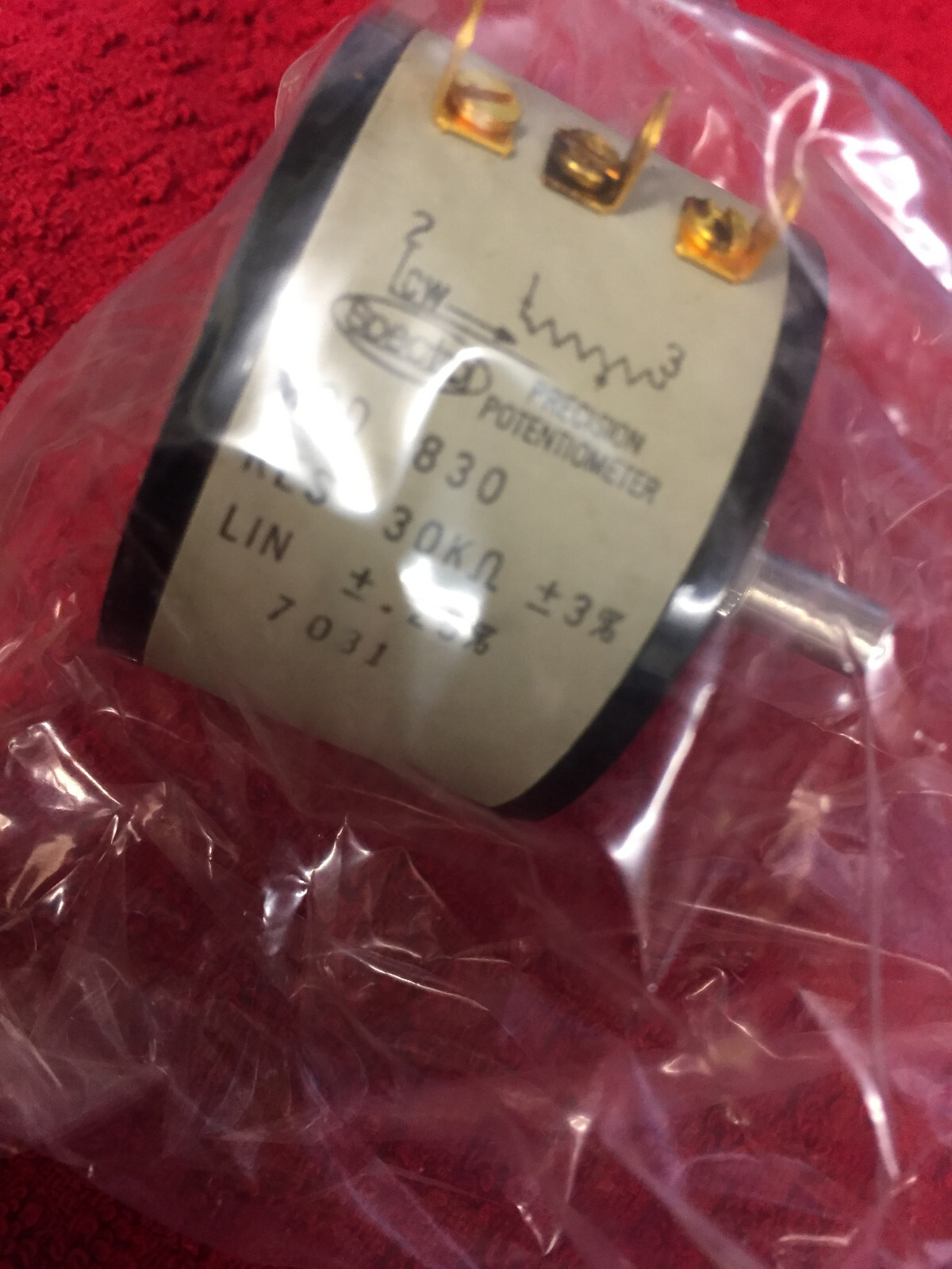 MODEL 830 SPECTROL/VISHAY 30K OHM POT | eBay