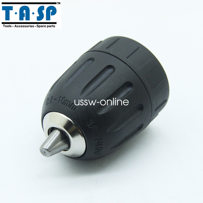 3/8" 24UNF Sanou Keyless Drill Chuck with Adaptor for Electric Drills ...