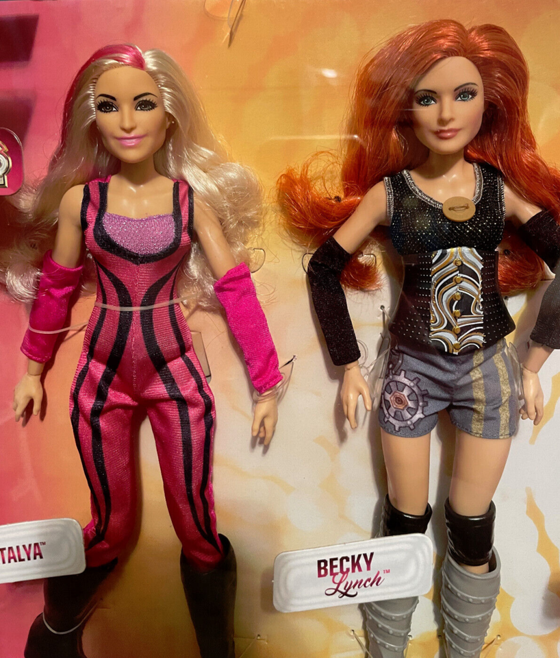 WWE Superstars 5 pack doll set female wrestlers Barbie | eBay